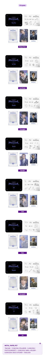 STRAY KIDS - SKZ'S MAGIC SCHOOL PHOTO DECO SET – KSPACE