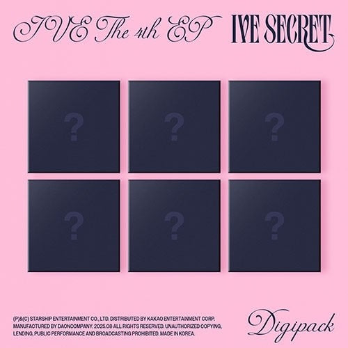 IVE - Ive Secret (Digipack Ver.) – KSPACE