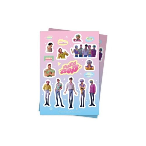 [PREORDER] KPOP DEMON HUNTERS - Deco Sticker Soda Pop – KSPACE