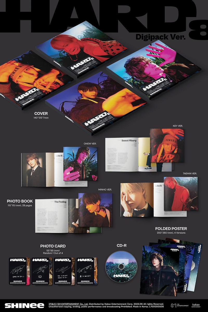 SHINEE - HARD (DIGIPACK VER.) – KSPACE PROJECT